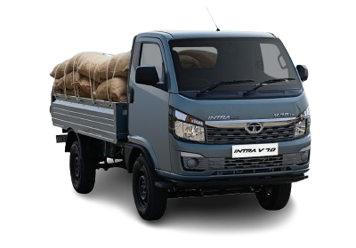 Tata Intra V50 Gold Pickup Truck – High Power & Comfort